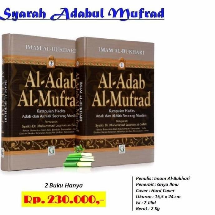 Jual [New] Kitab Al Adab Al Mufrad 2Jilid | Shopee Indonesia