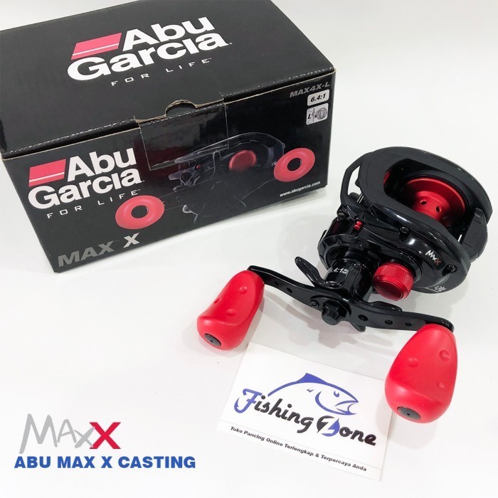 Jual Abu Garcia MAX X Low Profile Baitcasting Reel 4+1BB - Pancing Casting | Shopee Indonesia