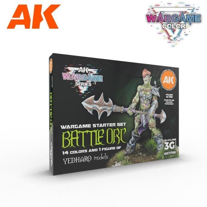 Jual AK 11768 - Battle Orc Starter Wargame Set - Acrylic Figure Boardgame Warhammer | Shopee ...