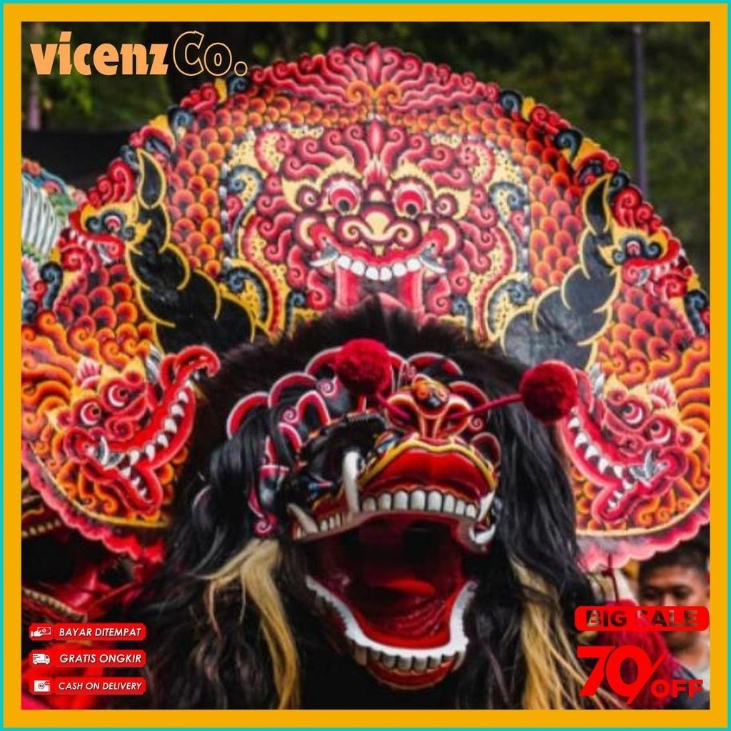 Jual Terlaris Barongan Devil Sungut Full Kayu Asli Ukuran 14 Bonus ...