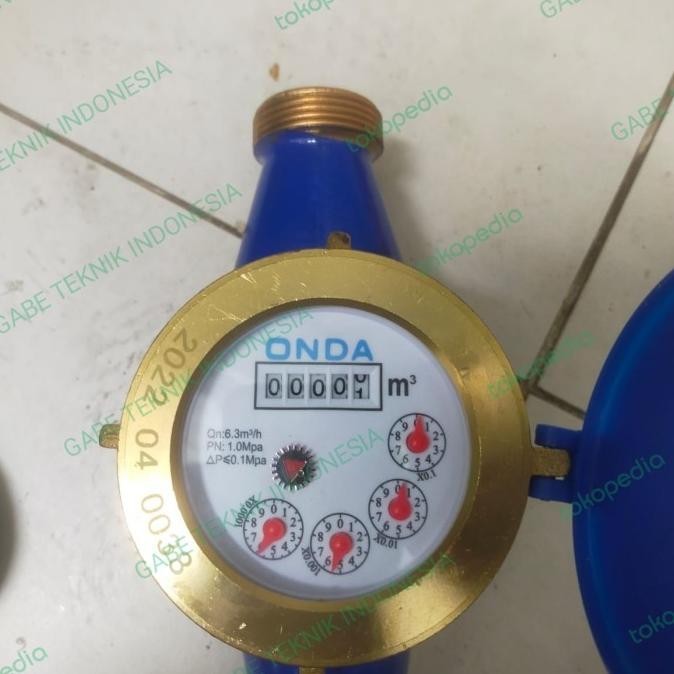 Jual Jual Meteran Air Onda 1 Inch/Water Meter Onda 25 Mm | Shopee Indonesia