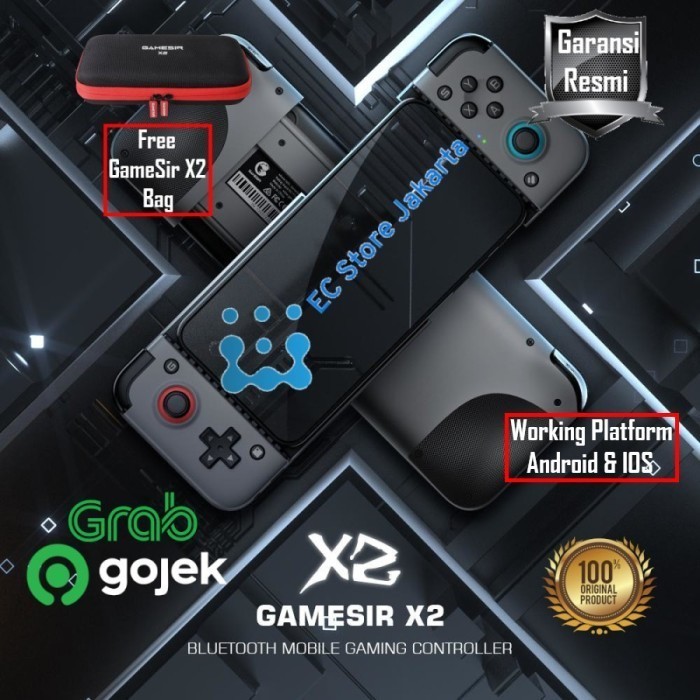 Jual Gamesir X2 Type-C Mobile Gaming Controller Gamepad Pubg E-Sports ...