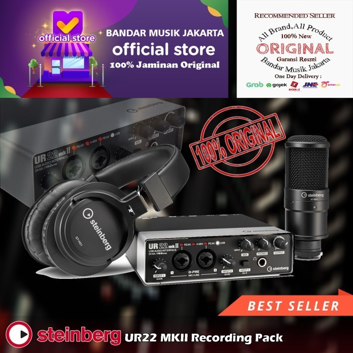 Jual STEINBERG UR22 MKII Soundd Audio interface | Shopee Indonesia