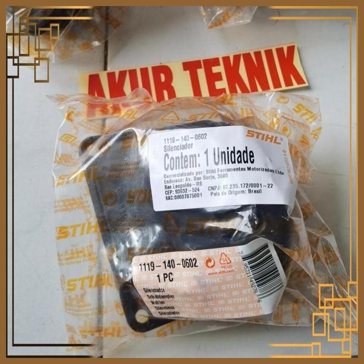 Jual [TKT] MUFFLER ASSY KNALPOT SENSO STIHL MS 382 STIHL ASLI ORIGINAL ...