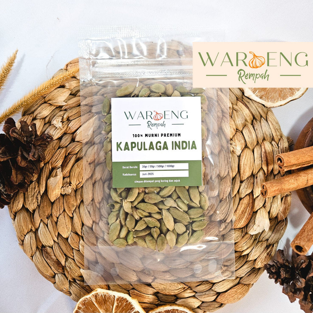 Jual Kapulaga India / Indian Cardamom / Waroeng Rempah Murah | Shopee ...