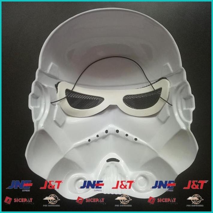 Jual BISMILLAH TOST TOPENG STAR WARS BLACK WHITE SOLDIER PRAJURIT ...