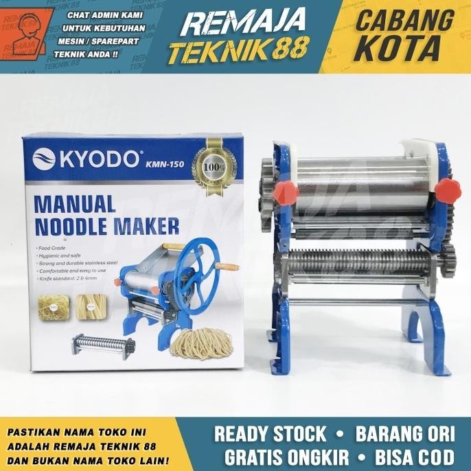 Jual [Baru] Gilingan Mie Manual Alat Cetak Mie Alat Gilingan Noodle Maker Kyodo | Shopee Indonesia