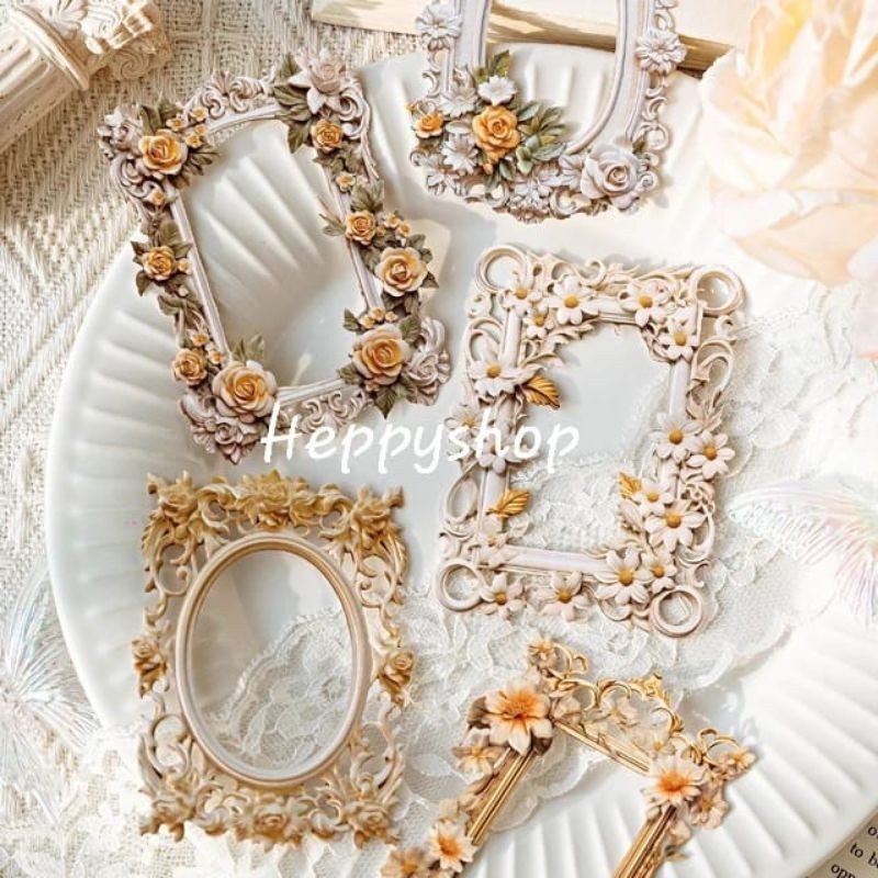 Jual Frame Kertas Scrapbook, Bingkai Foto Kertas Journal Deco | Shopee ...