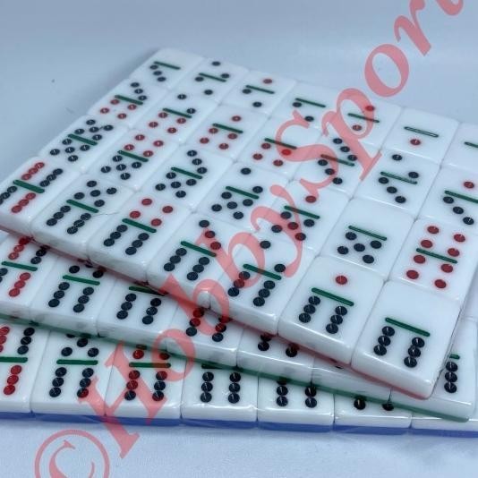 Jual Dono Batu Akrilik Warna Gaple Set Board Game Balok Tipis Dam ...