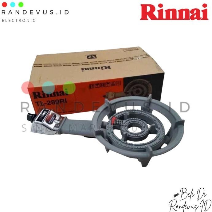 Jual [Promo] Rinnai Kompor Gas Mawar 1 Tungku Seri Komersil Turbo - Tl ...