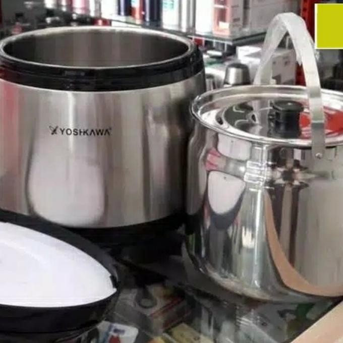 Jual [Baru] Yoshikawa Termal Magic Cooker Yxm 55/ Panci Ajaib 5,5Liter ...