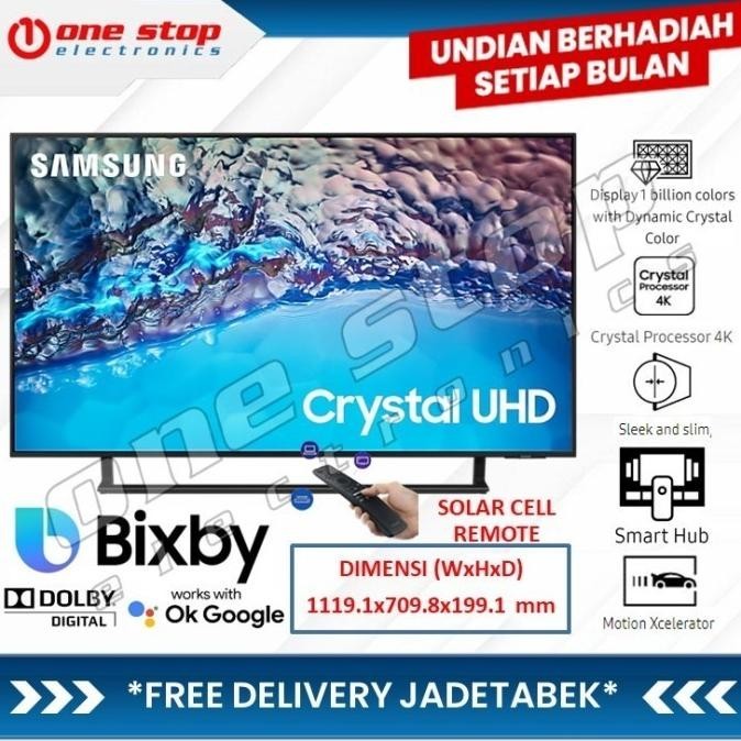 Jual [Baru] Smart Tv Samsung 50 Inch 50Bu8500 Crystal 4K Uhd Ua50Bu8500Kxxd - 50Bu8500 (2022 ...