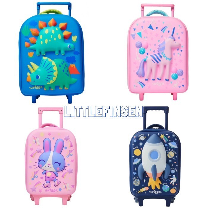 Jual SMIGGLE Glide teeny tiny hardtop trolley bag/trolley anak tk ...