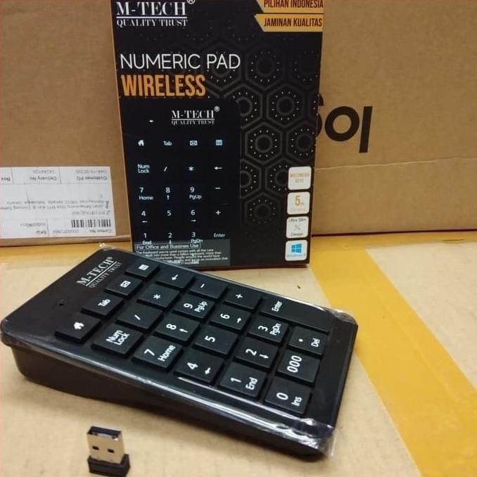 Jual Wireless Keyboard Numeric M-Tech - Keypad Wireless | Shopee Indonesia