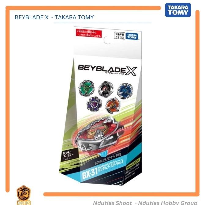 Jual BX-31 Beyblade X RBV Random Booster Vol 3 TYRANNO BEAT Takara Tomy ...