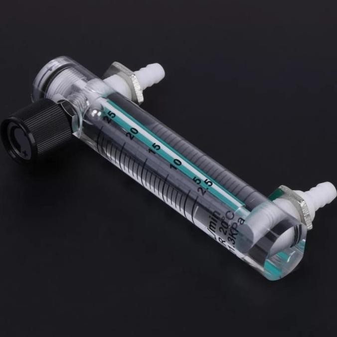 Jual Rotameter Flow Meter Udara Oksigen 2.5 - 25 Lpm Flowmeter Rota ...
