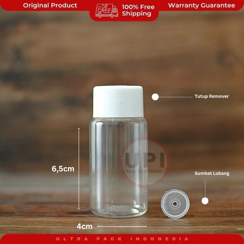 Jual BOTOL PET TUBULAR 60ML CLEAR + TUTUP REMOVER + INNER LUBANG ... Jual BOTOL PET TUBULAR 60ML CLEAR + TUTUP REMOVER + INNER LUBANG ...