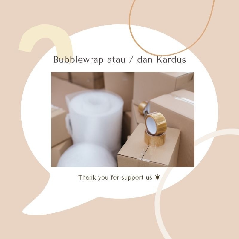 Jual TAMBAHAN BUBBLE WRAP KARDUS UNTUK PACKING EXTRA | Shopee Indonesia