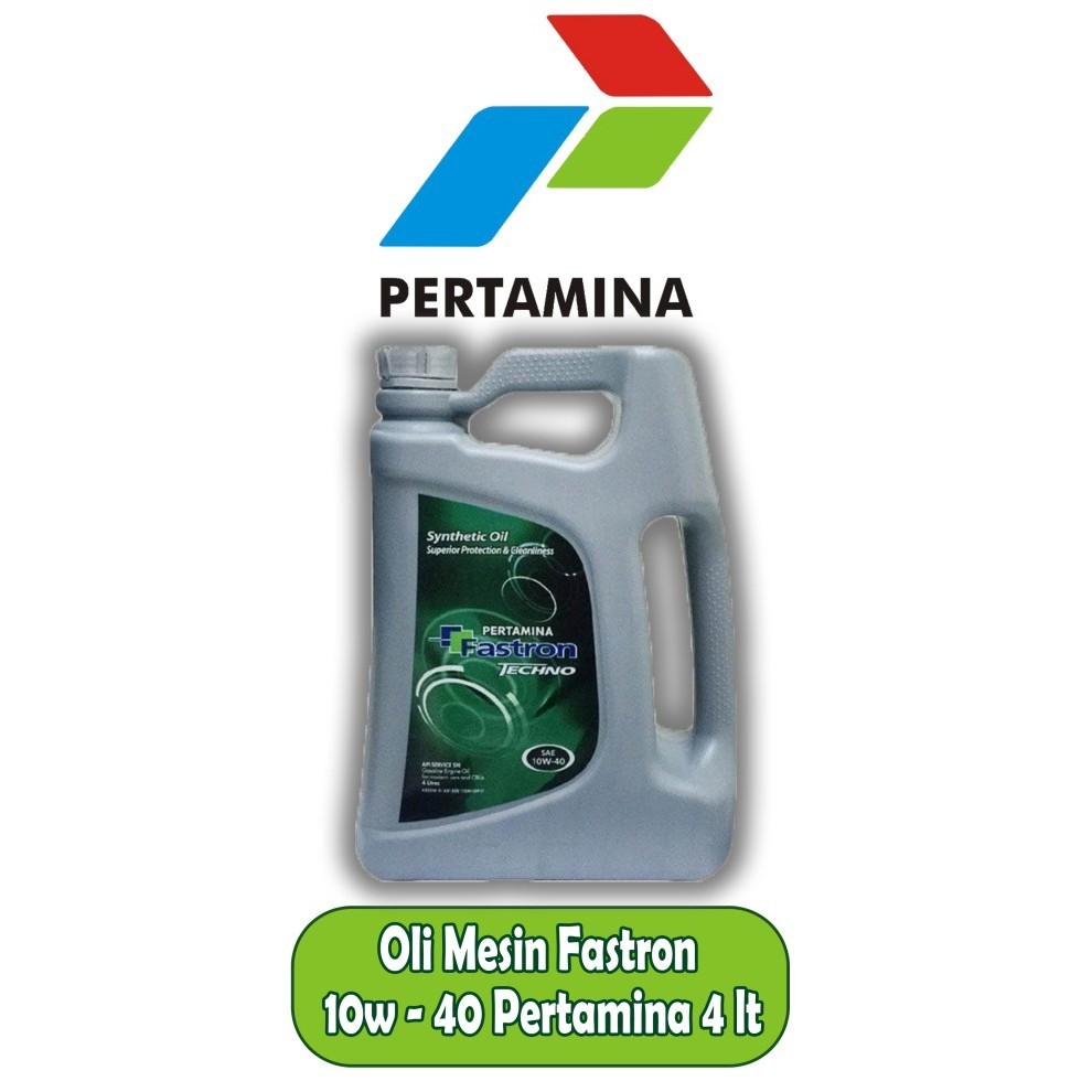 Jual OLI MESIN FASTRON 10W - 40 PERTAMINA 4 LT -08727- | Shopee Indonesia