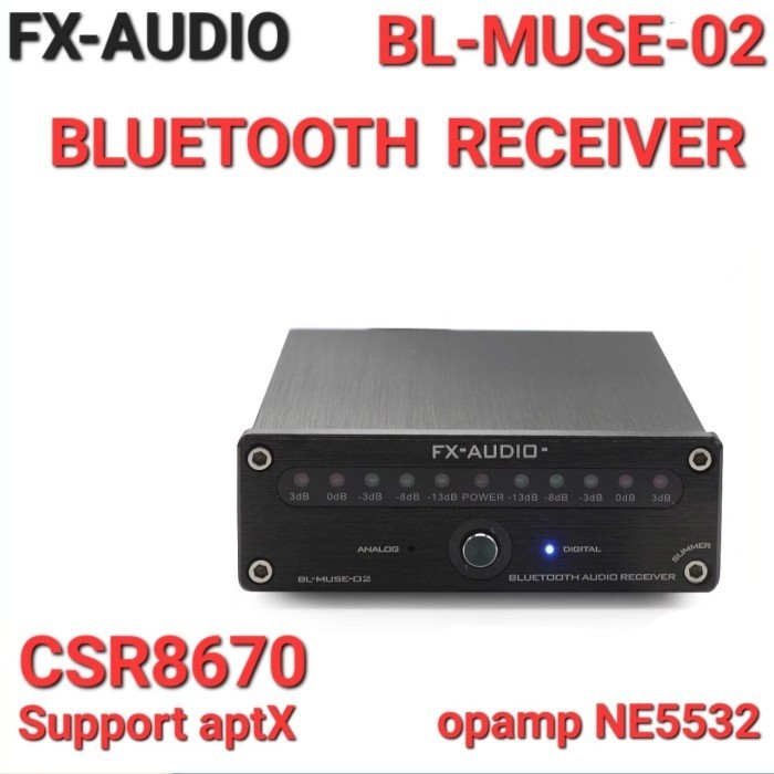 Jual Fx-Audio Bl-Muse-02 Bluetooth 4.2 Aptx Audio Receiver Csr8670 ...