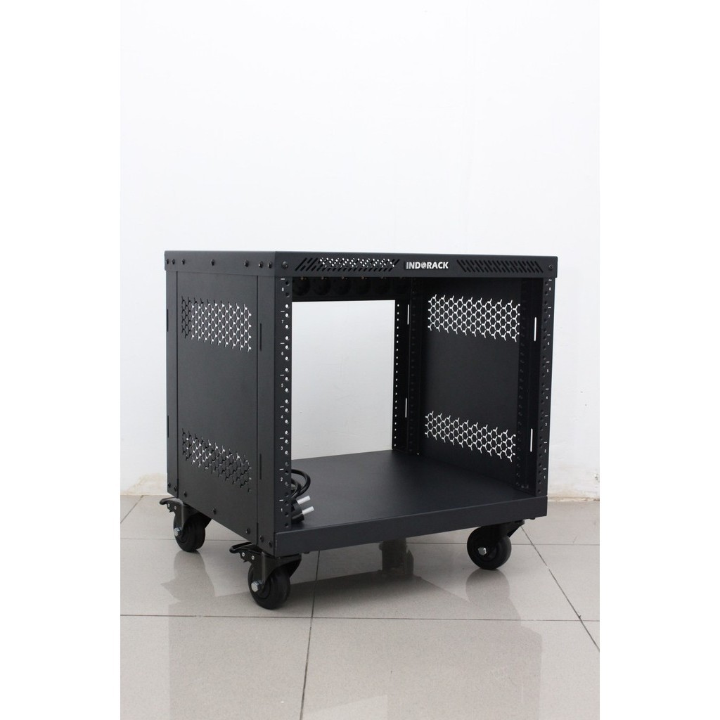 Jual SR408 Audio Rack 8U INDORACK Depth 450mm Audio Sound System Rack ...