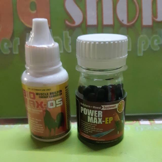 Jual SATU PASANG Power max ep bio max os suplemen multivitamin tenaga ...