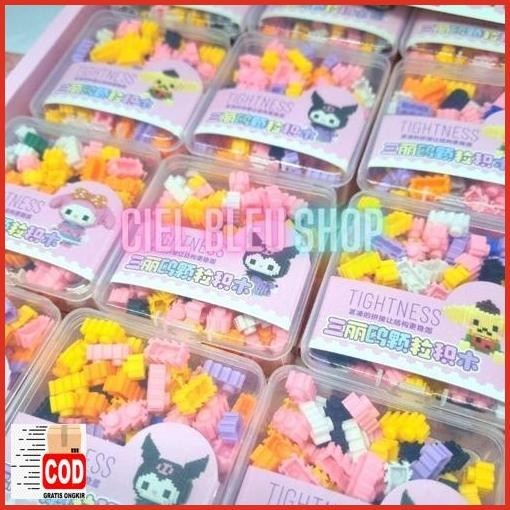 Jual Original Mainan Balok Susun Nano Bricks 3D Sanrio Lotso Diy ...