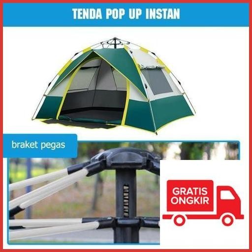 Jual Baru Tenda 2/3/4 Orang Tenda Otomatis Tenda 4 Orang Tenda Double ...
