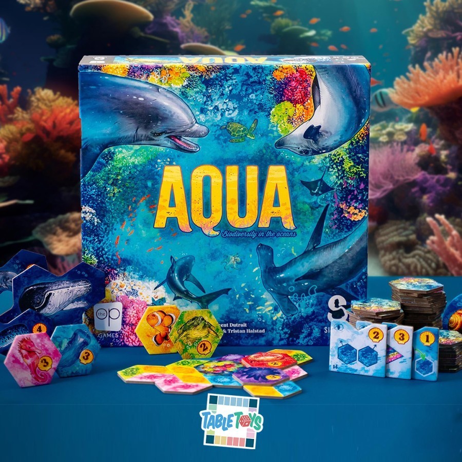 Jual AQUA: Biodiversity in the Oceans Board Game | Boardgame Original ...