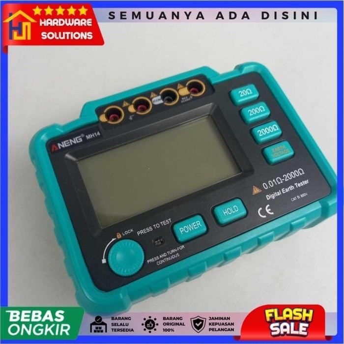 Jual Aneng Digital Earth Tester Grounding Multimeter - Mh14 | Shopee ...