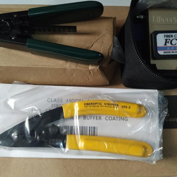 Jual Tool Kit Set Ftth Fiber Optic / Tool Set Optik | Shopee Indonesia