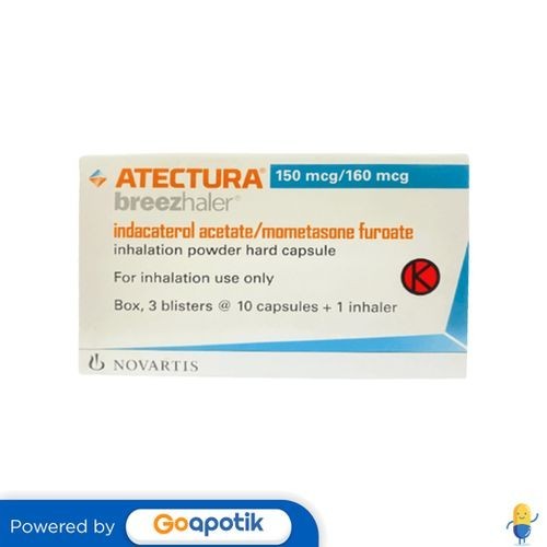 Jual ATECTURA BREEZHALER 150/160 MCG BOX 30 KAPSUL + 1 INHALER | Shopee ...