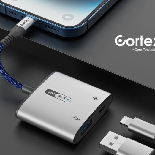 Jual Cortex Mh356 Otg To Usb 3.0 With Charging 2In1 Adapter | Shopee ...