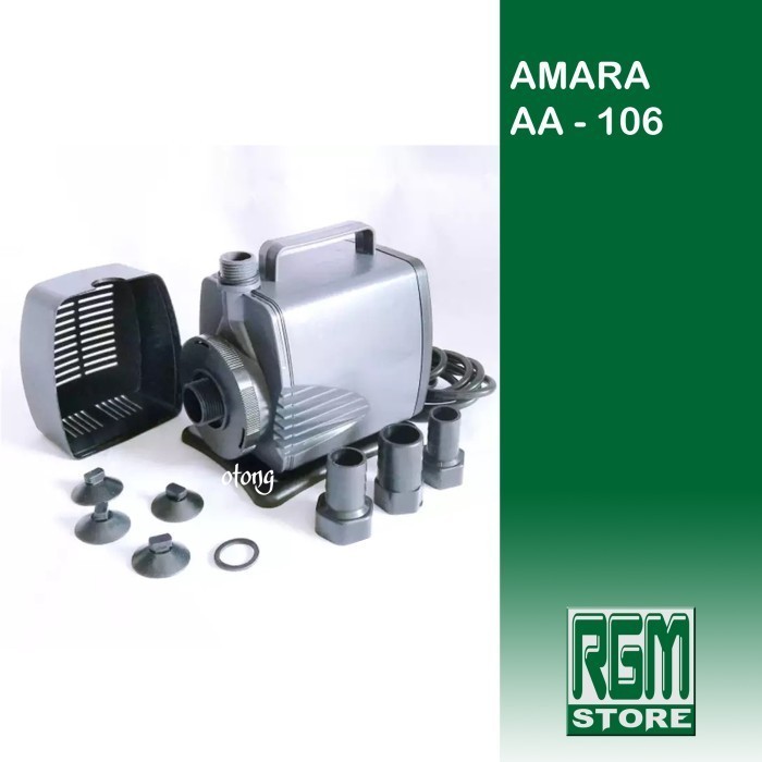 Jual Amara Aa 106 Aa106 Mesin Pompa Air Celup Kolam Hidroponik Aquarium ...