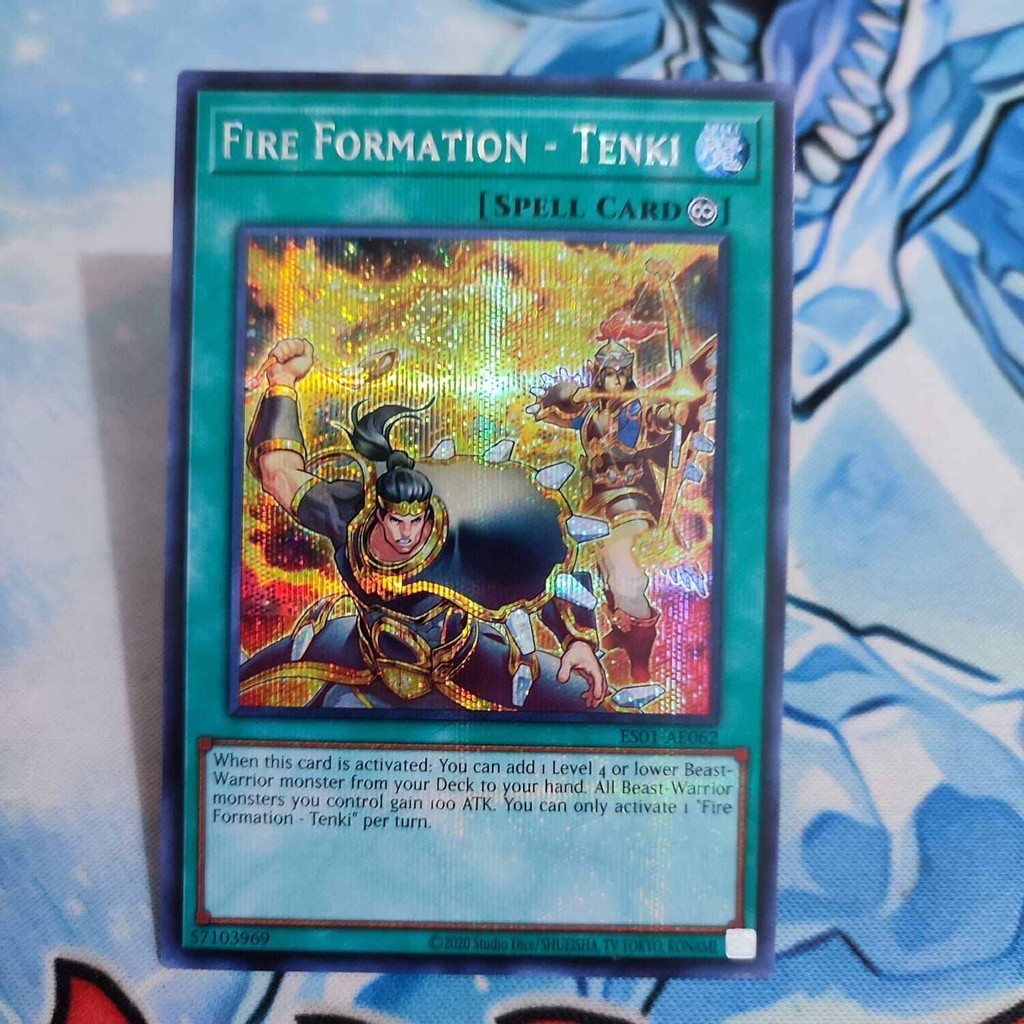 Jual yugioh AE fire formation tenki ES01-AE062 SE original | Shopee ...