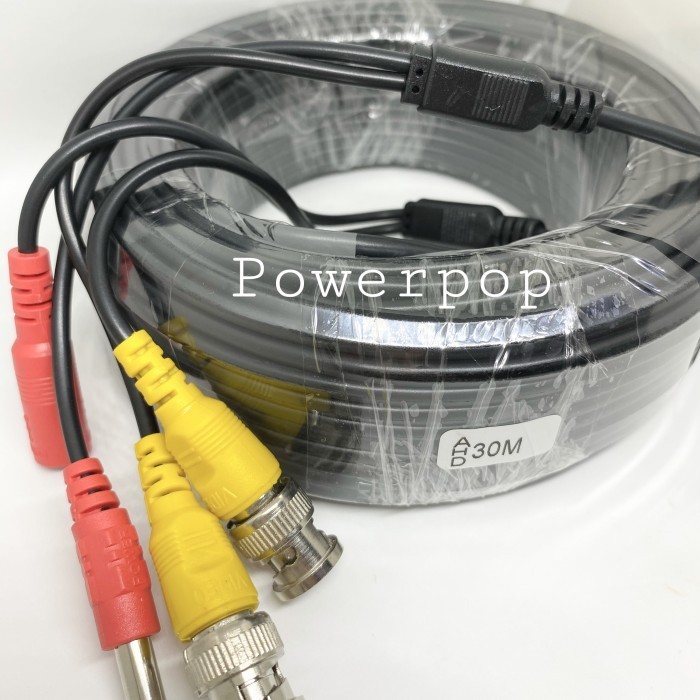Jual Kabel Cctv 30M / Kabel Jadi Cctv + Jack 30Meter Siap Pakai ...