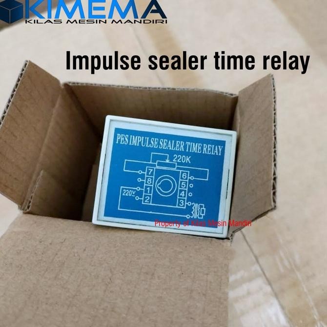 Jual Pes Impulse Sealer Time Relay Pedal Foot Sealing | Shopee Indonesia