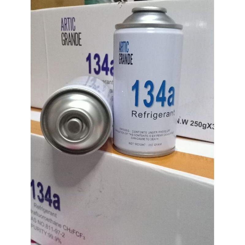 Jual FREON R134A merk ARTIC GRANDE KEMASAN KALENG PER PCS | Shopee ...