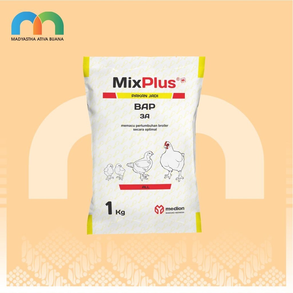 Jual Mix Plus BAP3A 1 kg - sachet Medion Premiks Ayam | Shopee Indonesia