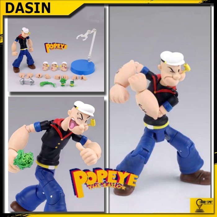 Jual Dasin Model Popeye The Sailor Man 1/12 Scale Action Figure ...