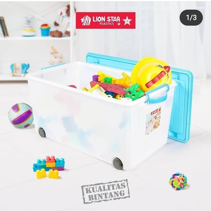 Jual Lion Star Container Box Vigo 72 Liter Vc-5 Kotak Penyimpanan Vc5 ...