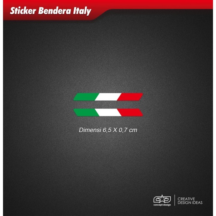 Jual $$] Sticker Bendera Italy | Shopee Indonesia