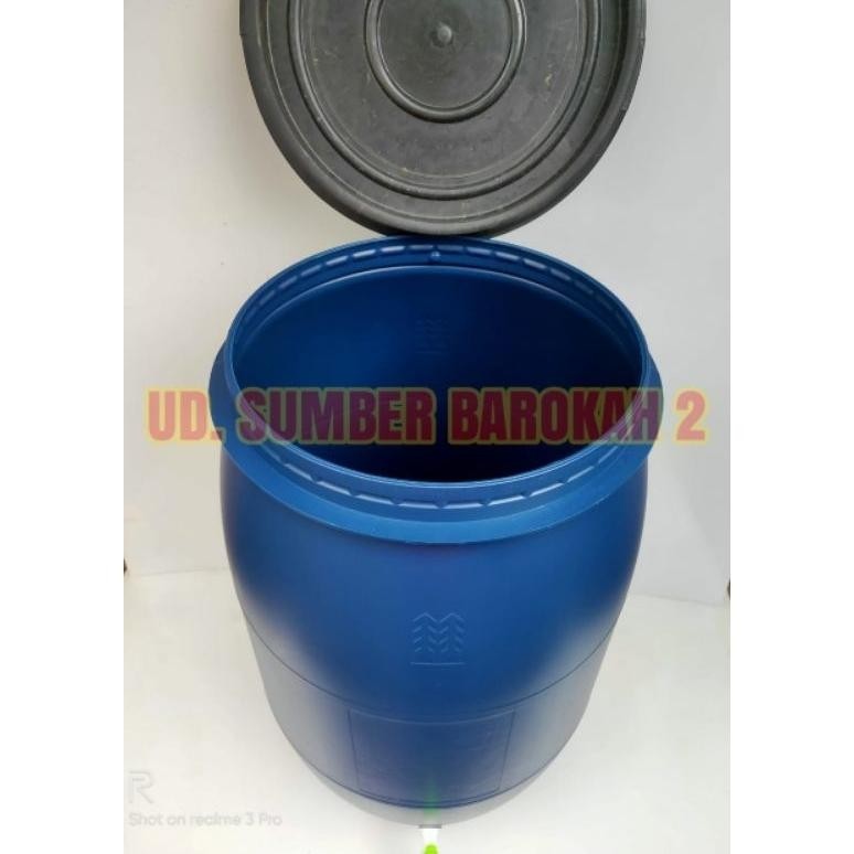 Jual PK32 tong sampah 120L pengiman KARGO dan Reguler,tong biru,tempat ...