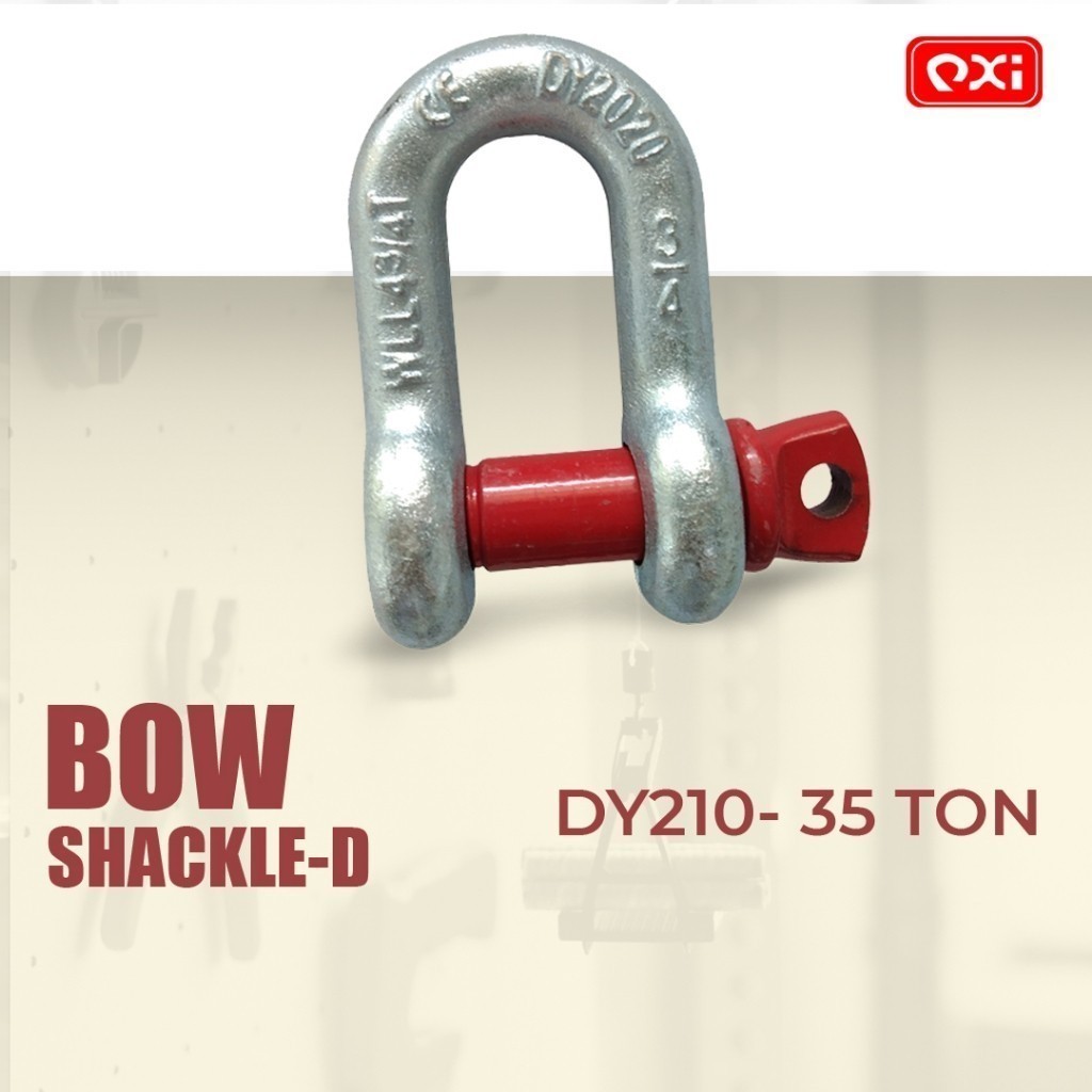 Jual Shackle D DY210 / Segel Dee Screw Pin 35 TON | Shopee Indonesia