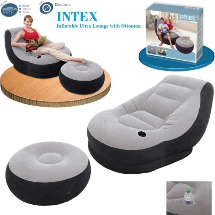 Jual Silahkan Gan PAKET Sofa Duduk Angin + Sandaran Kaki dan Pompa ...