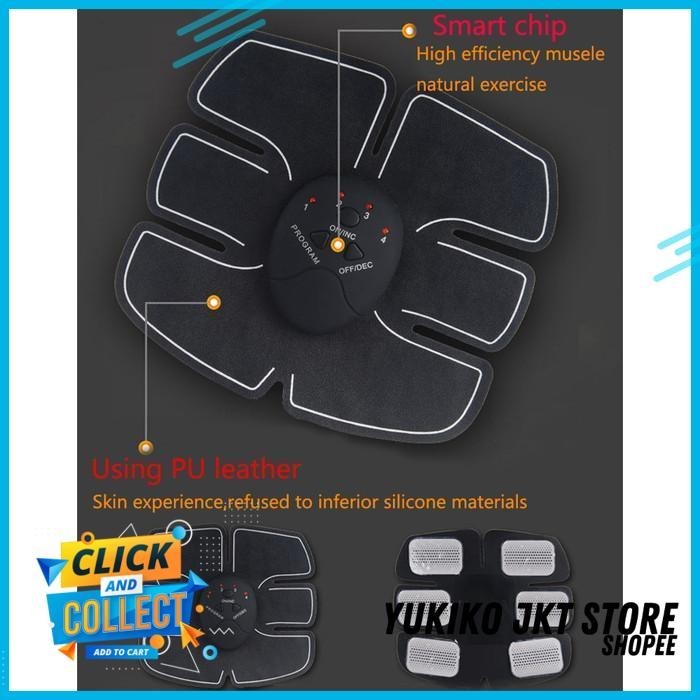 Jual ALAT STIMULATOR LATIHAN TERAPI ABS PENANDA OTOT TANGAN PAHA PERUT ...