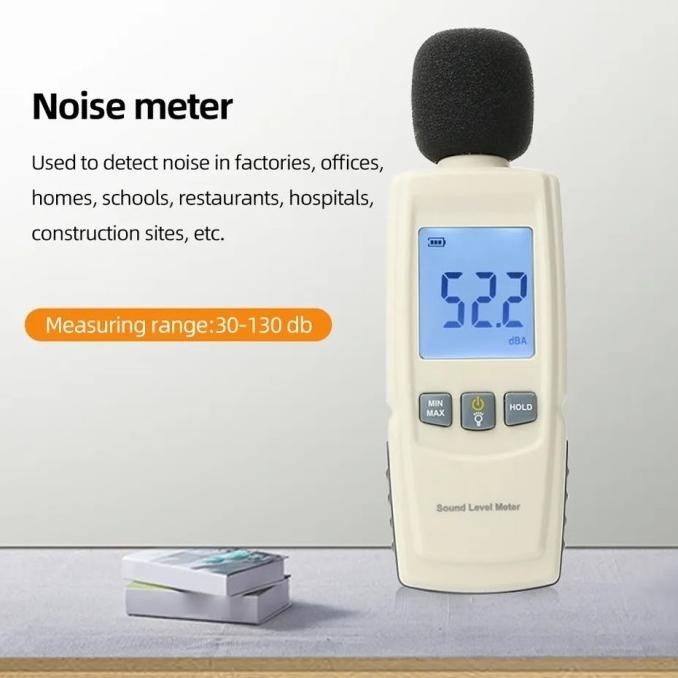 Jual NEW sound noise level meter desibel decibel dB tester kebisingan ...