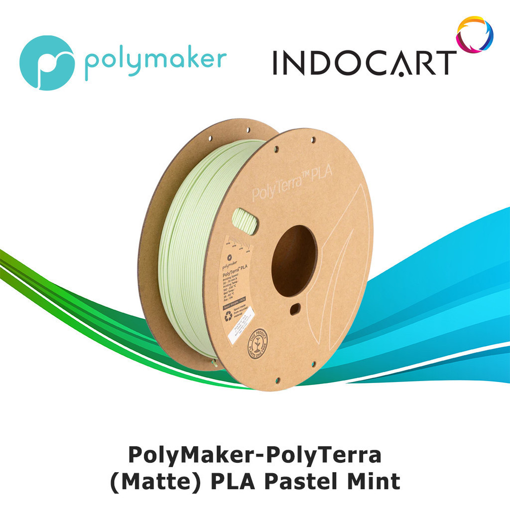 Jual INDOCART 3D Printer FILAMENT PolyMaker PolyTerra Pastel PLA Matte ...
