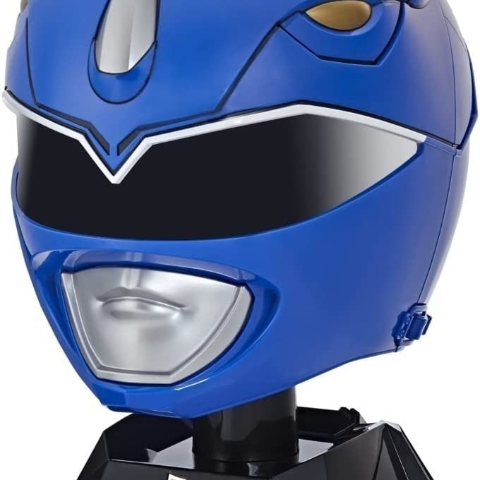 Jual Hasbro Power Rangers Lightning Collection Blue Ranger Helmet ...