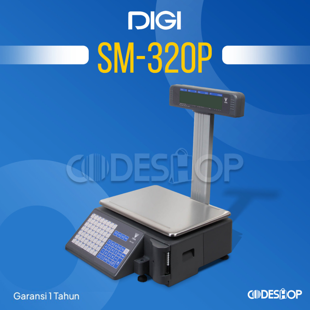 Jual Timbangan Digital DIGI SM-320P Harga Buah Sayur SM 320 P - SM320 | Shopee Indonesia